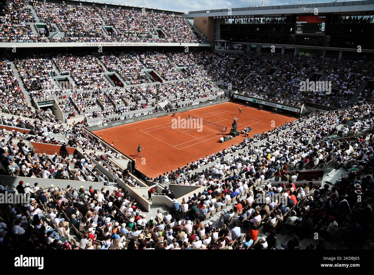 Roland garros 2022 hi-res stock photography and images - Alamy