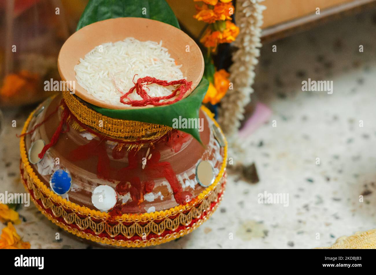 A traditional hindu rituals in indian wedding Stock Photo - Alamy