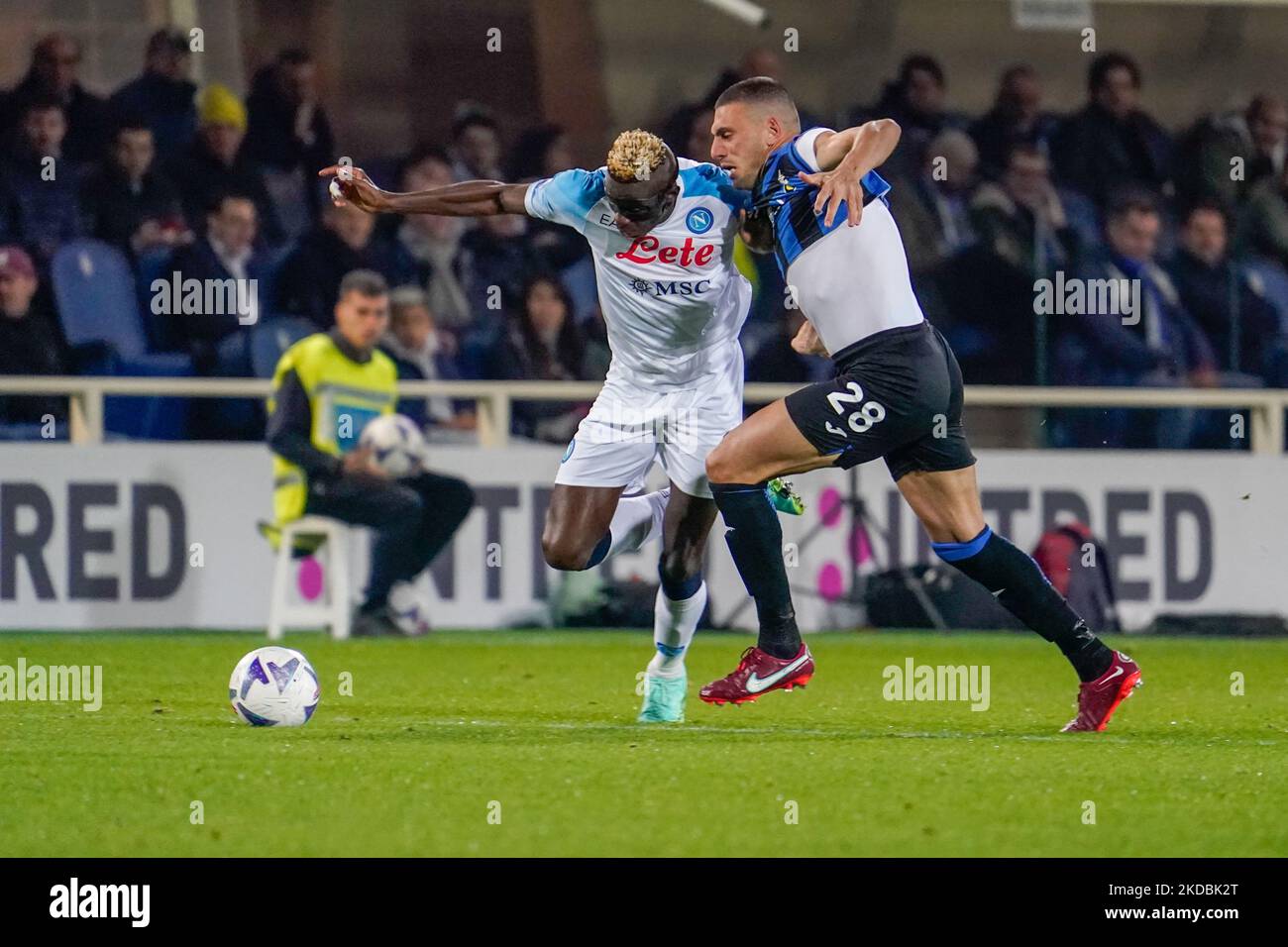 Victor Osimhen (#9 SSC Napoli) during the Italian championship Serie A ...