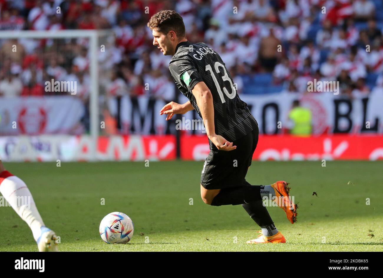 Liberato Cacace during the friendly match between Peru and New Zeland ...