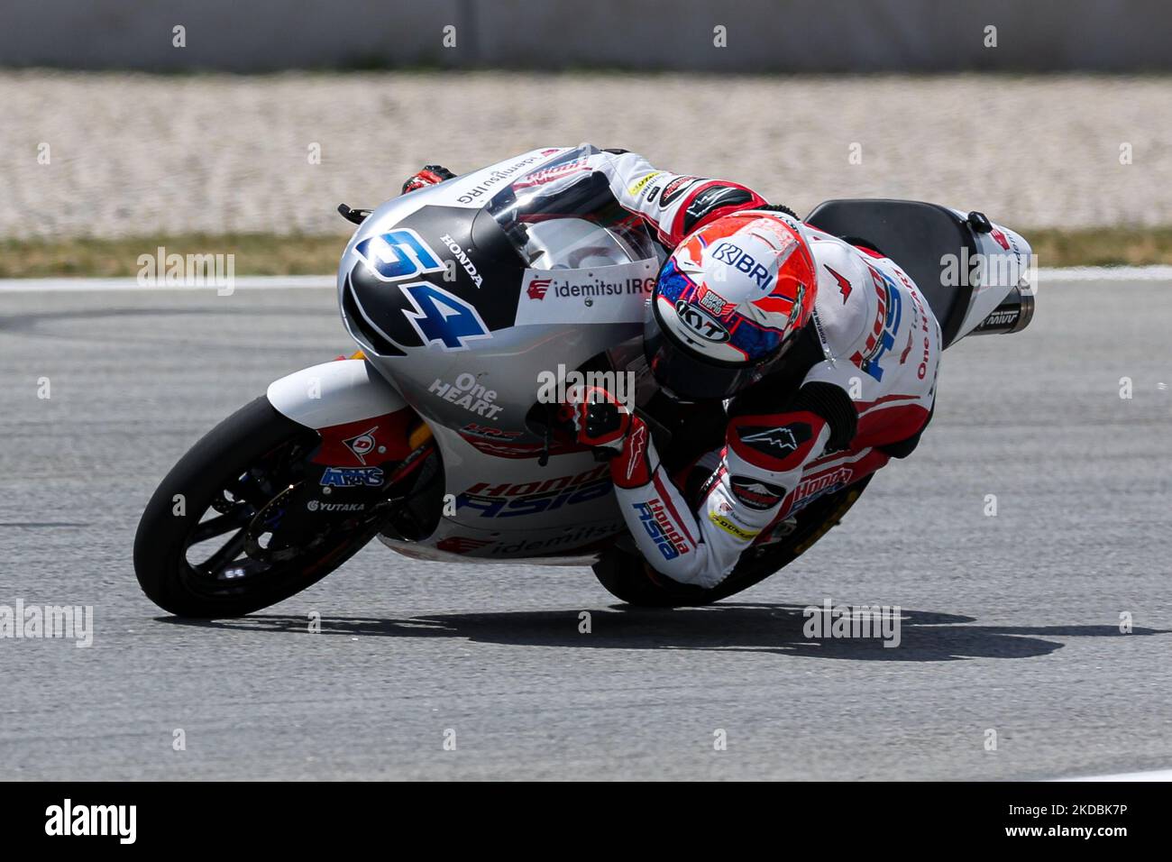 Riccardo Rossi from Italy SIC58 Squadra Corse team with Honda during ...