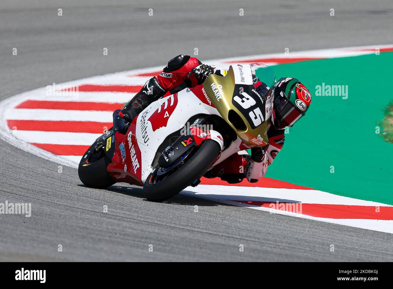 Somkiat Chantra from Thailand of IDEMITSU Honda Team Asia with Kalex ...