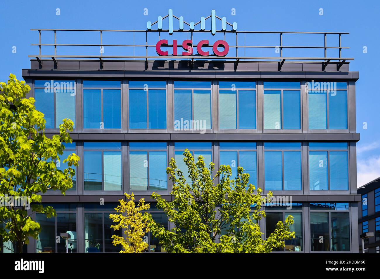 The cisco systems poland office building hi-res stock photography and ...