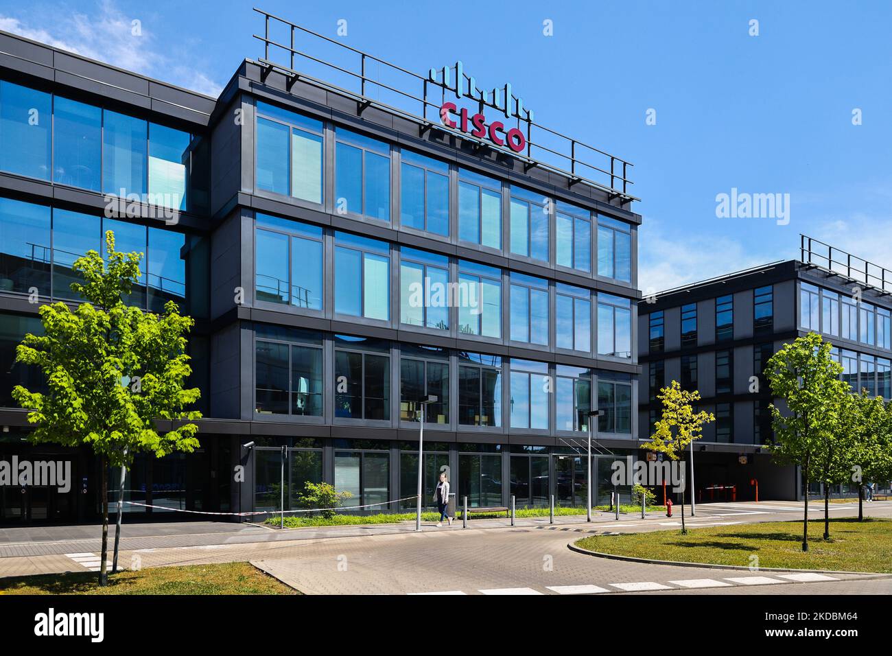 Cisco systems poland office building hi-res stock photography and ...