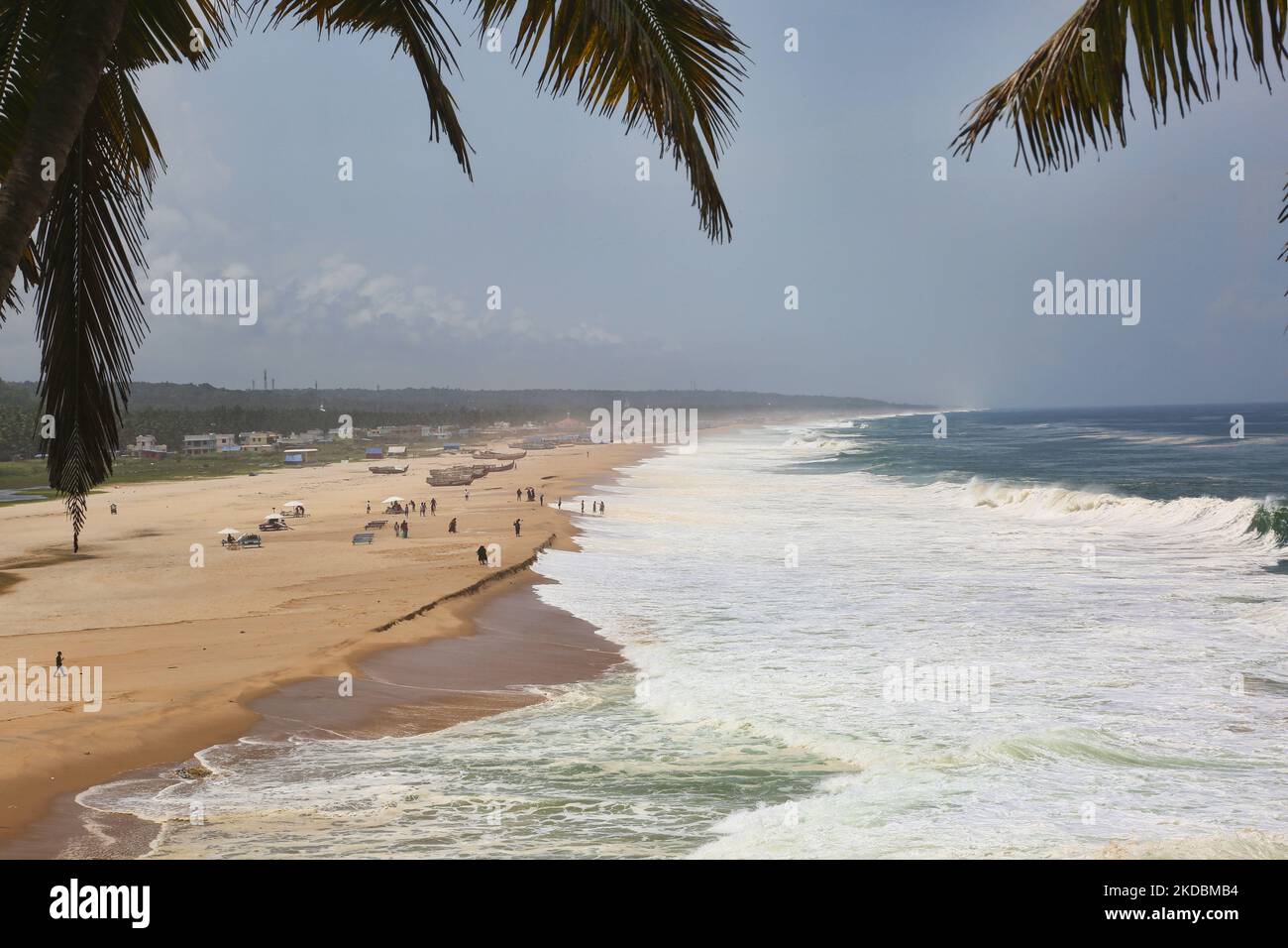 Vizhinjam Beach in Vizhinjam, Thiruvananthapuram (Trivandrum), Kerala ...