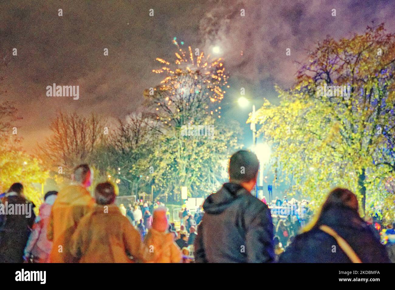 Glasgow, Scotland, UK 5th November, 2022. Drumchapel Winterfest ...