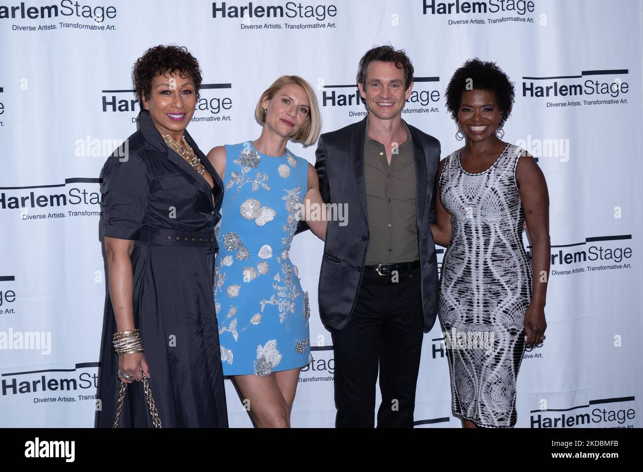Tamara Tunie, Claire Danes, Hugh Dancy and LaChanze attend Harlem Stage ...