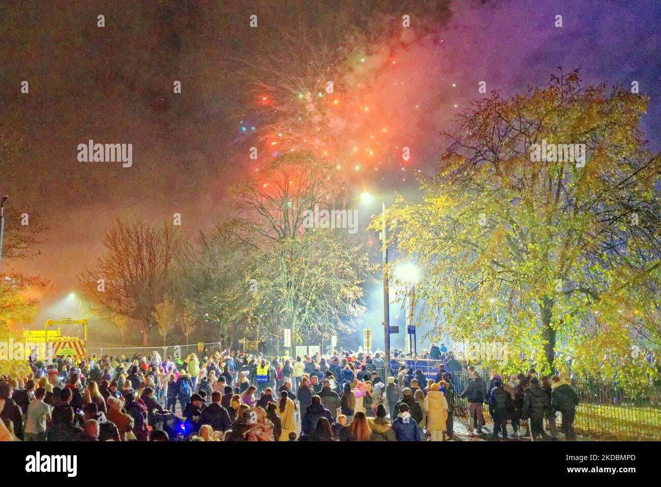 Glasgow, Scotland, UK 5th November, 2022. Drumchapel Winterfest ...