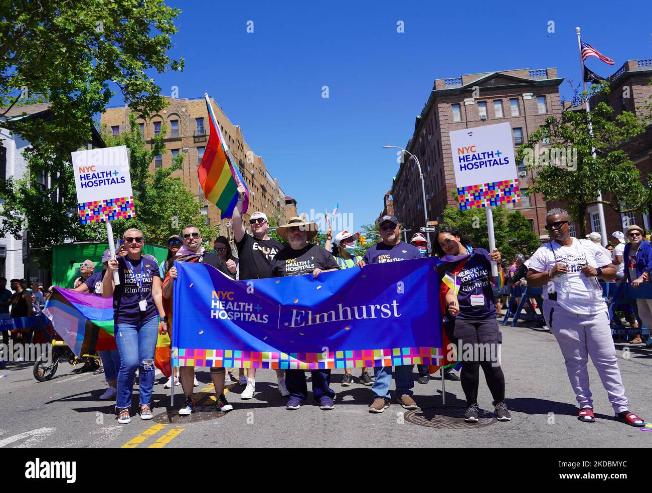 After a two-year absence due to the pandemic, the Queens Pride Parade ...