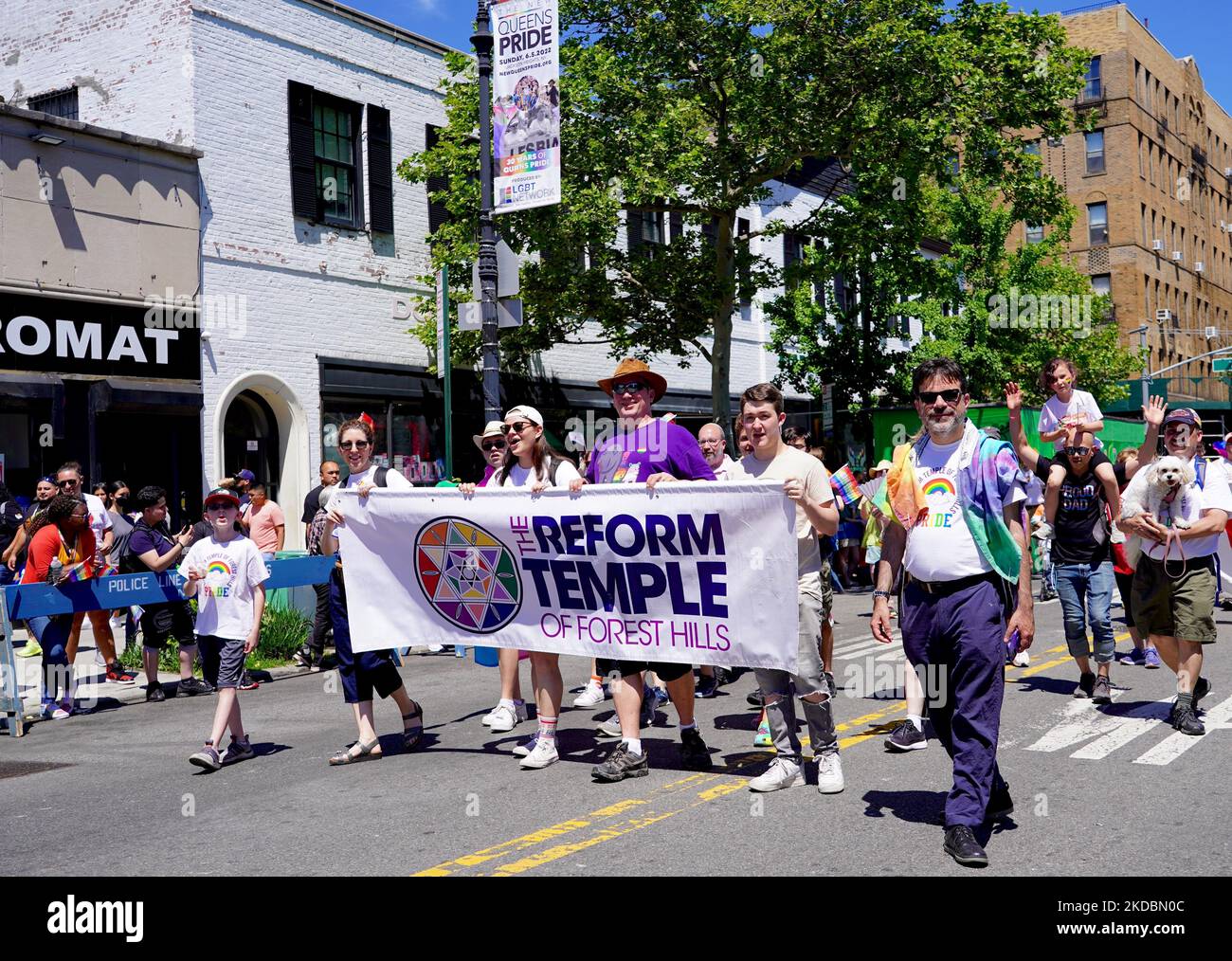 After a two-year absence due to the pandemic, the Queens Pride Parade ...
