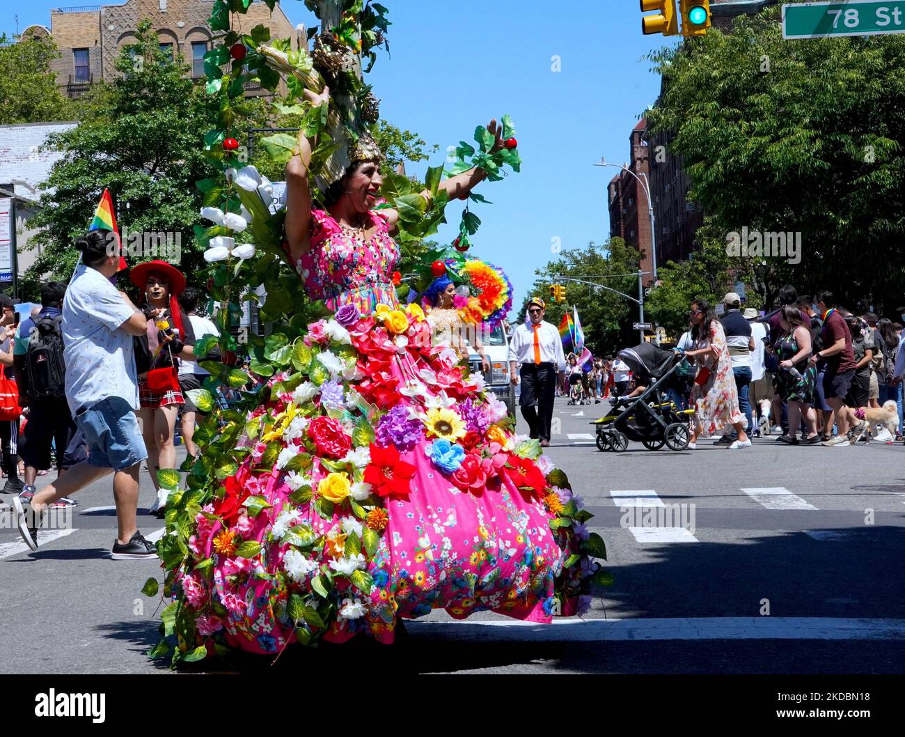 After a two-year absence due to the pandemic, the Queens Pride Parade ...