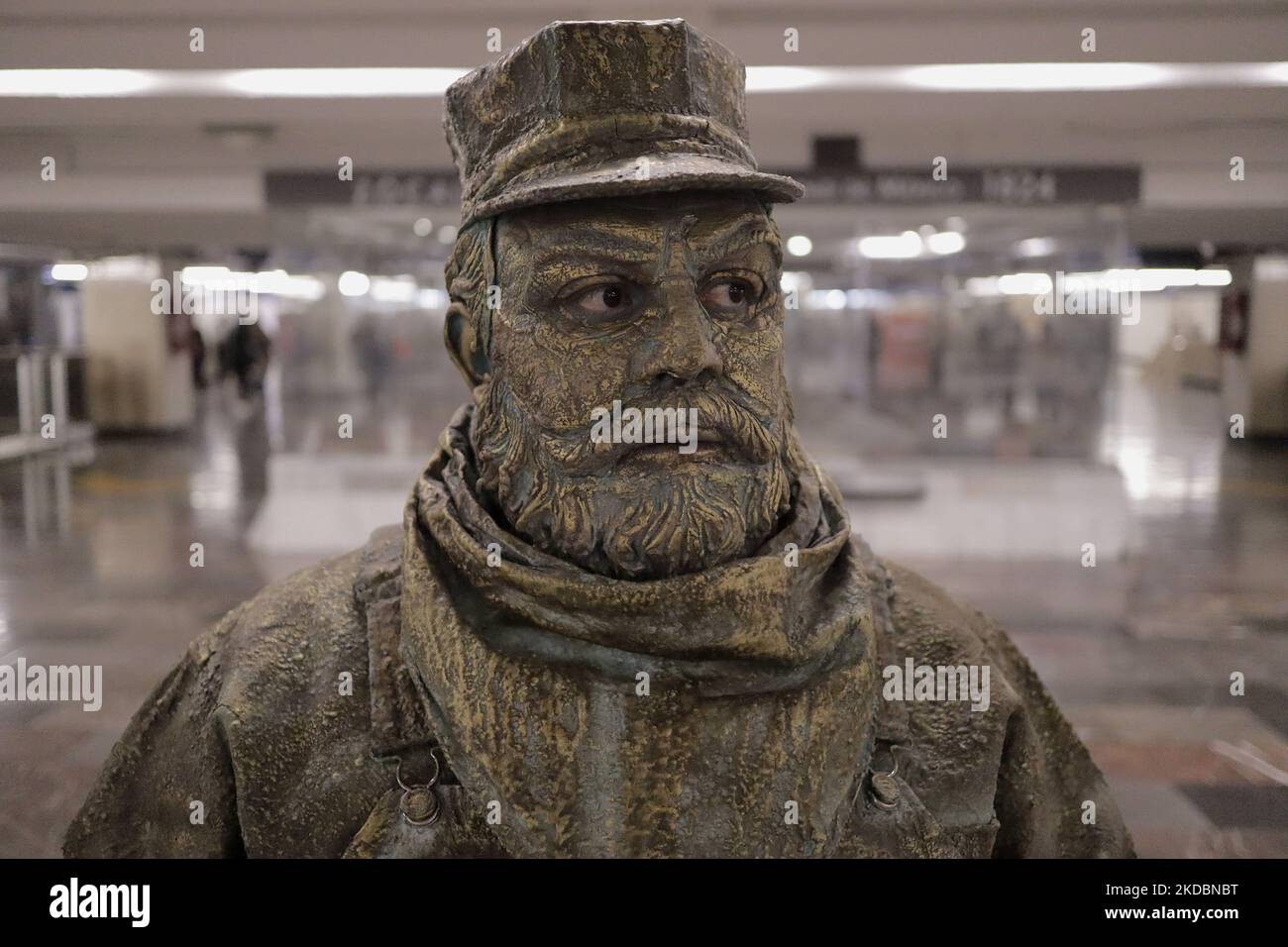 José Miguel Moctezuma, characterised as Don Ferro Ferrocarrilero ...