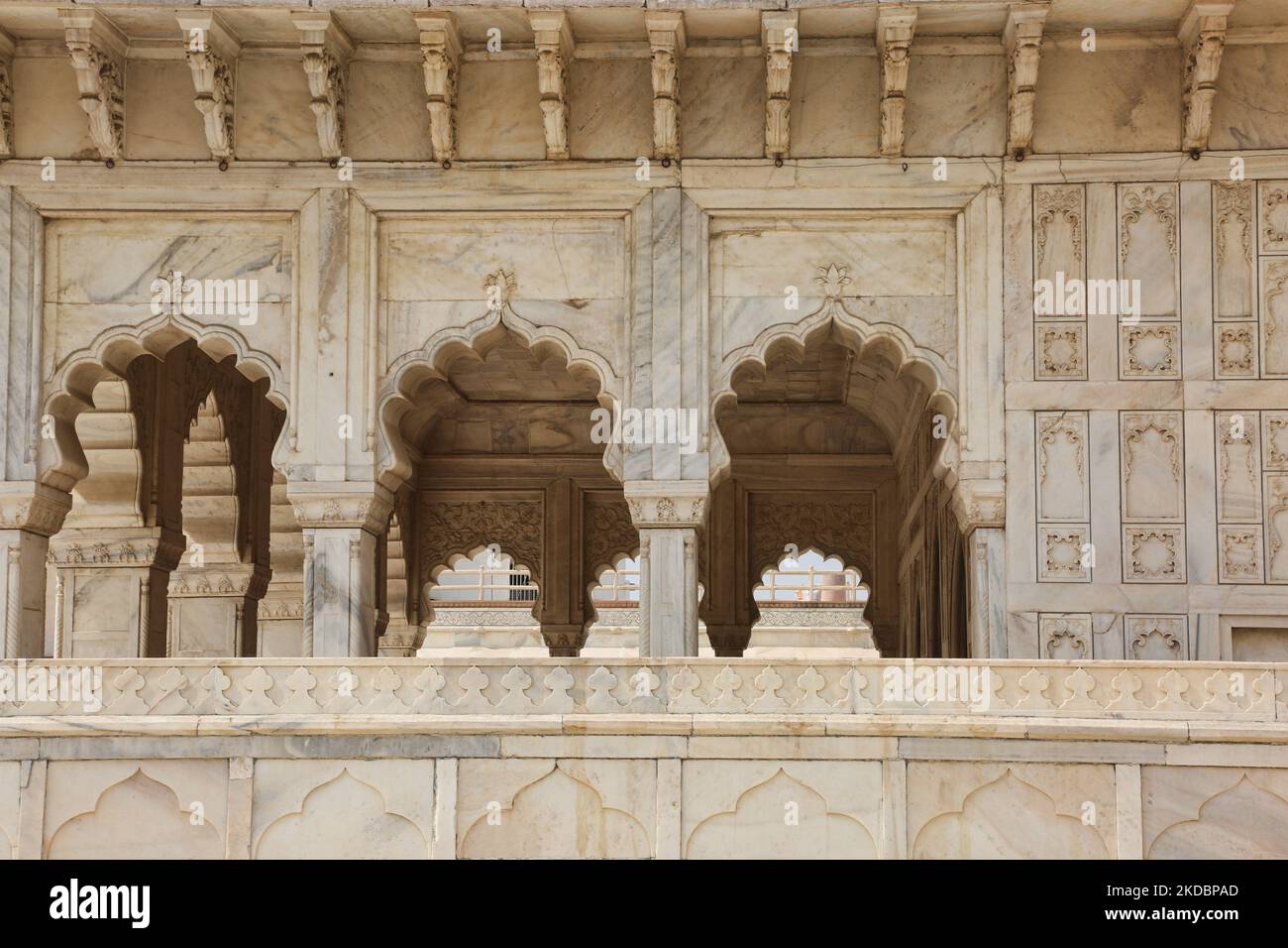 Khas Mahal at the Agra Fort in Agra, Uttar Pradesh, India, on May 04 ...