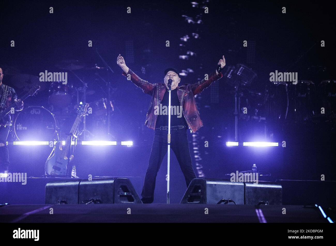 Vasco Rossi during the Italian singer Music Concert Vasco Rossi - Non ...