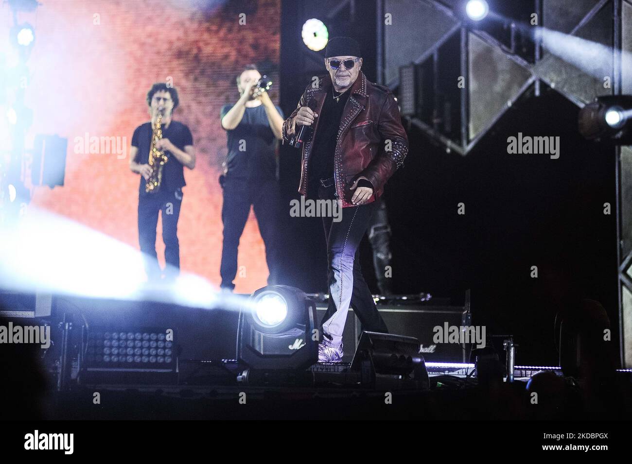 Vasco Rossi during the Italian singer Music Concert Vasco Rossi - Non ...