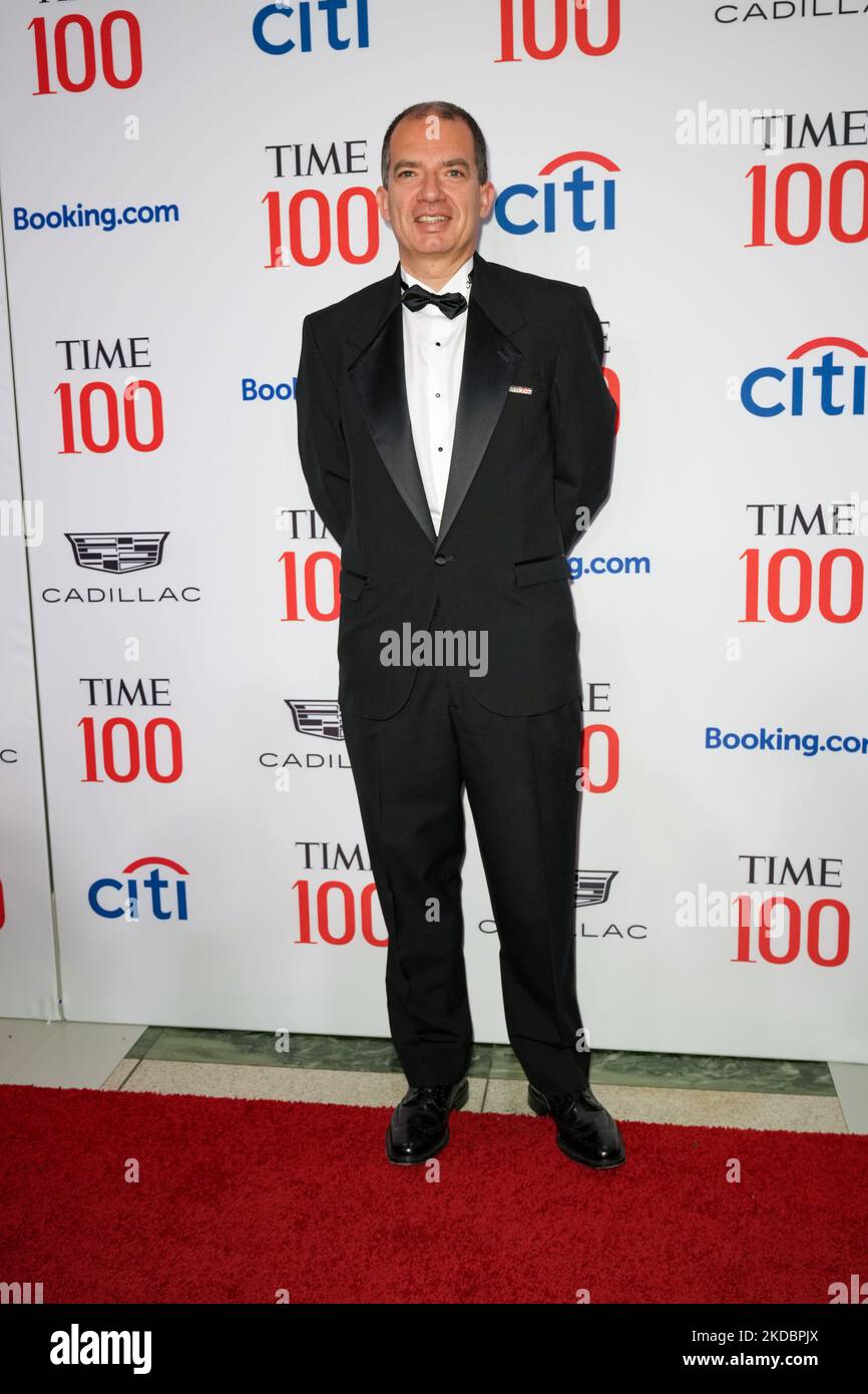 Stéphane Bancel attends the 2022 TIME100 Gala on June 08, 2022 in New ...