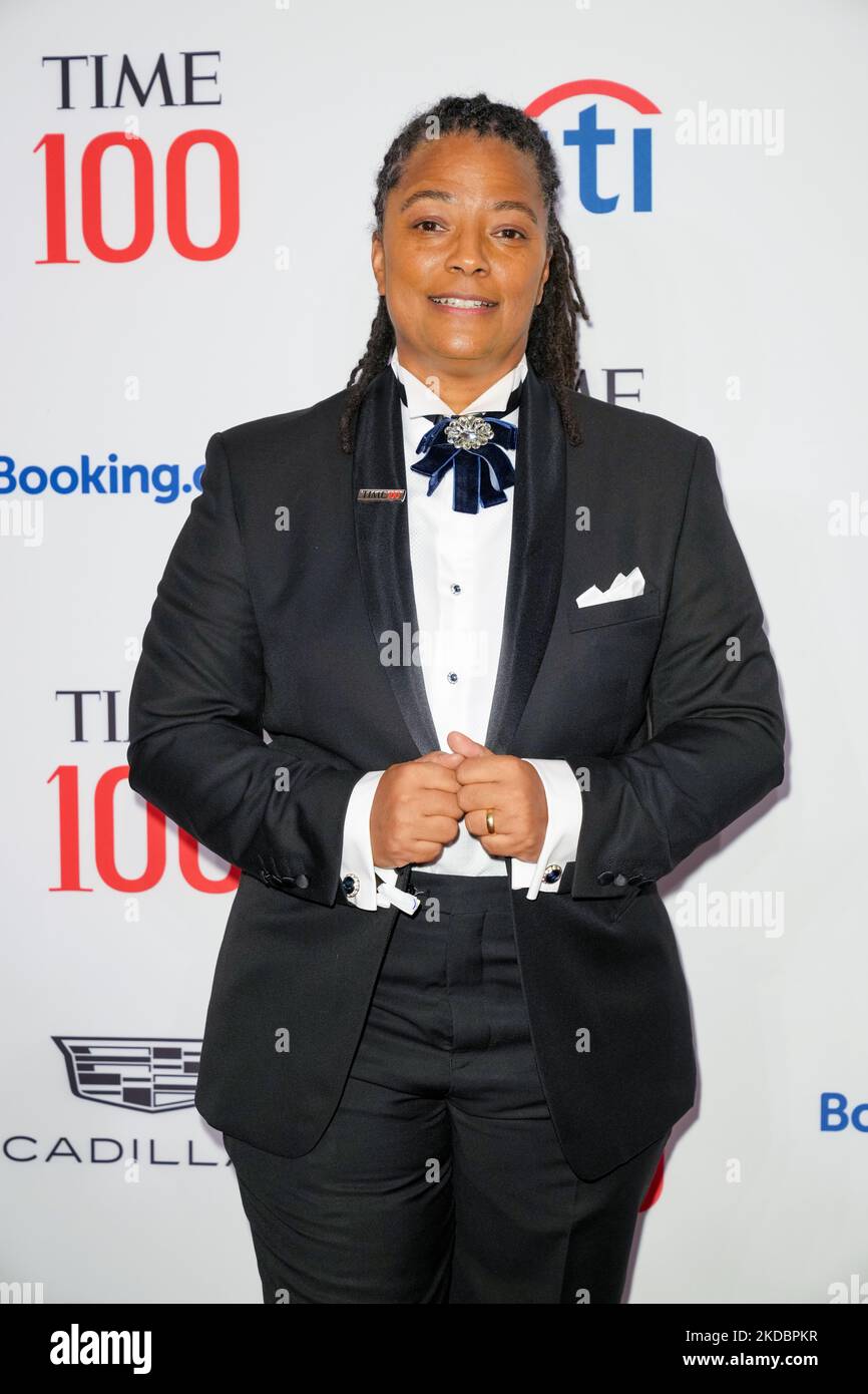 LGBTQ+ activist Nadine Smith attends the 2022 TIME100 Gala on June 08 ...