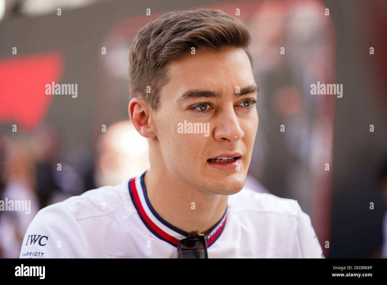 George Russell of uk driving the (63) Mercedes-AMG Petronas F1 Team F1 ...