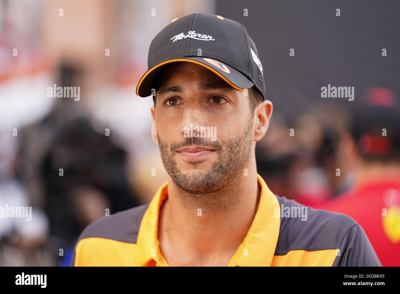 Daniel Ricciardo of Australia driving the (3) McLaren F1 Team MCL36 ...