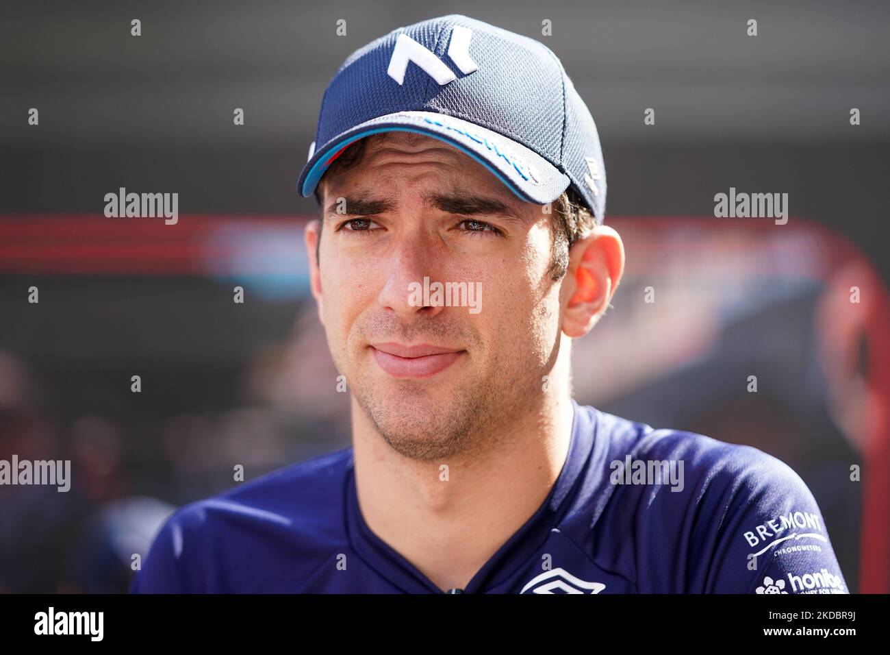 Nicholas Latifi of Canada driving the (6) Williams Racing FW44 Mercedes ...