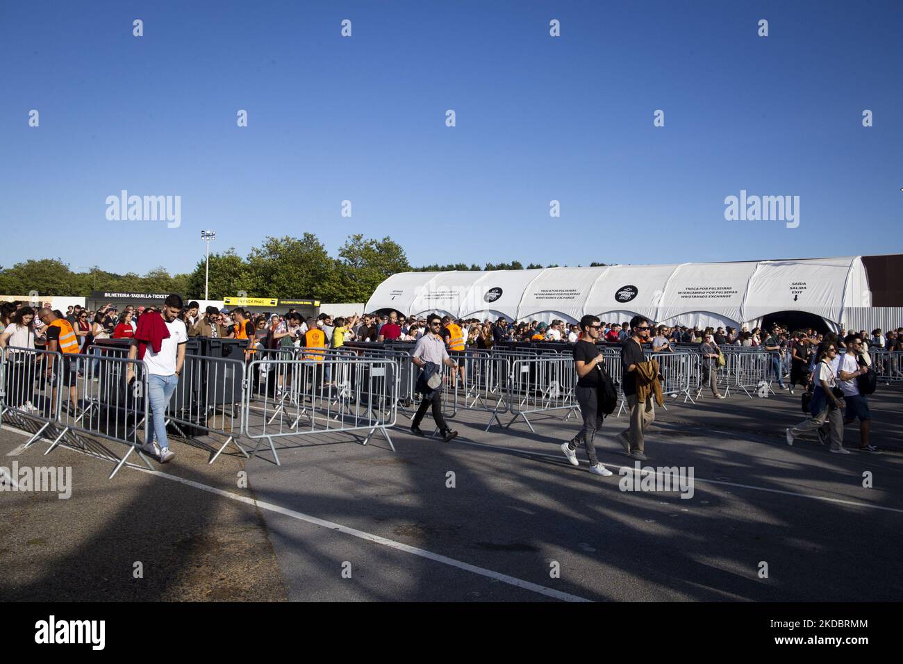 First day of the Nos Primavera Sound Porto festival, which takes place ...