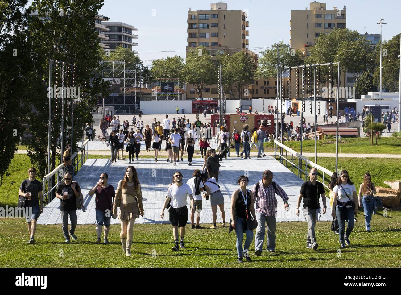 First day of the Nos Primavera Sound Porto festival, which takes place ...