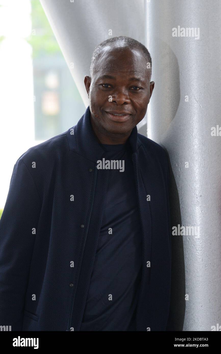 Diebedo Francis Kere, Architect during the News Ursula Von der Leyen at ...
