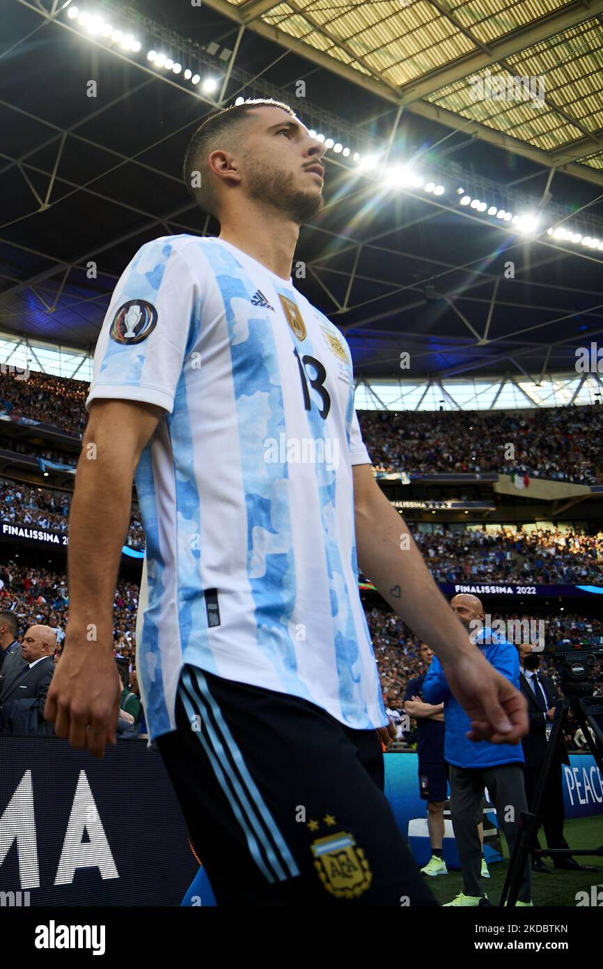 Guido Rodriguez (Real Betis Balompie) of Argentina prior during the ...