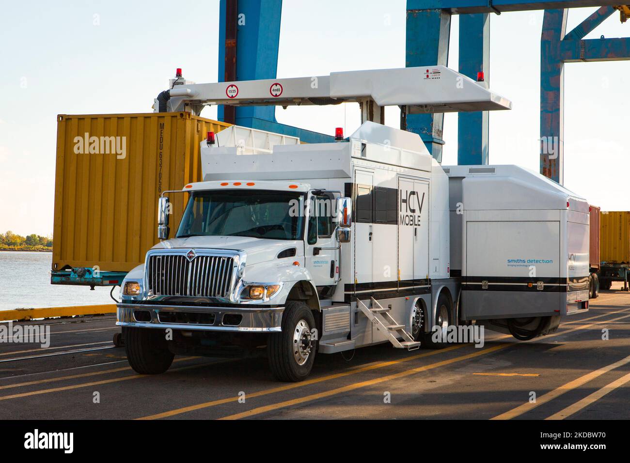 CBP conducts NII or non-intrusive inspections on seaport containers at ...