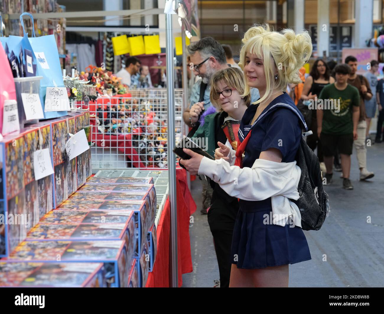 The public during Torino Comics 2022, in Torino-Lingotto, on June 10, 2022 (Photo by Loris ...