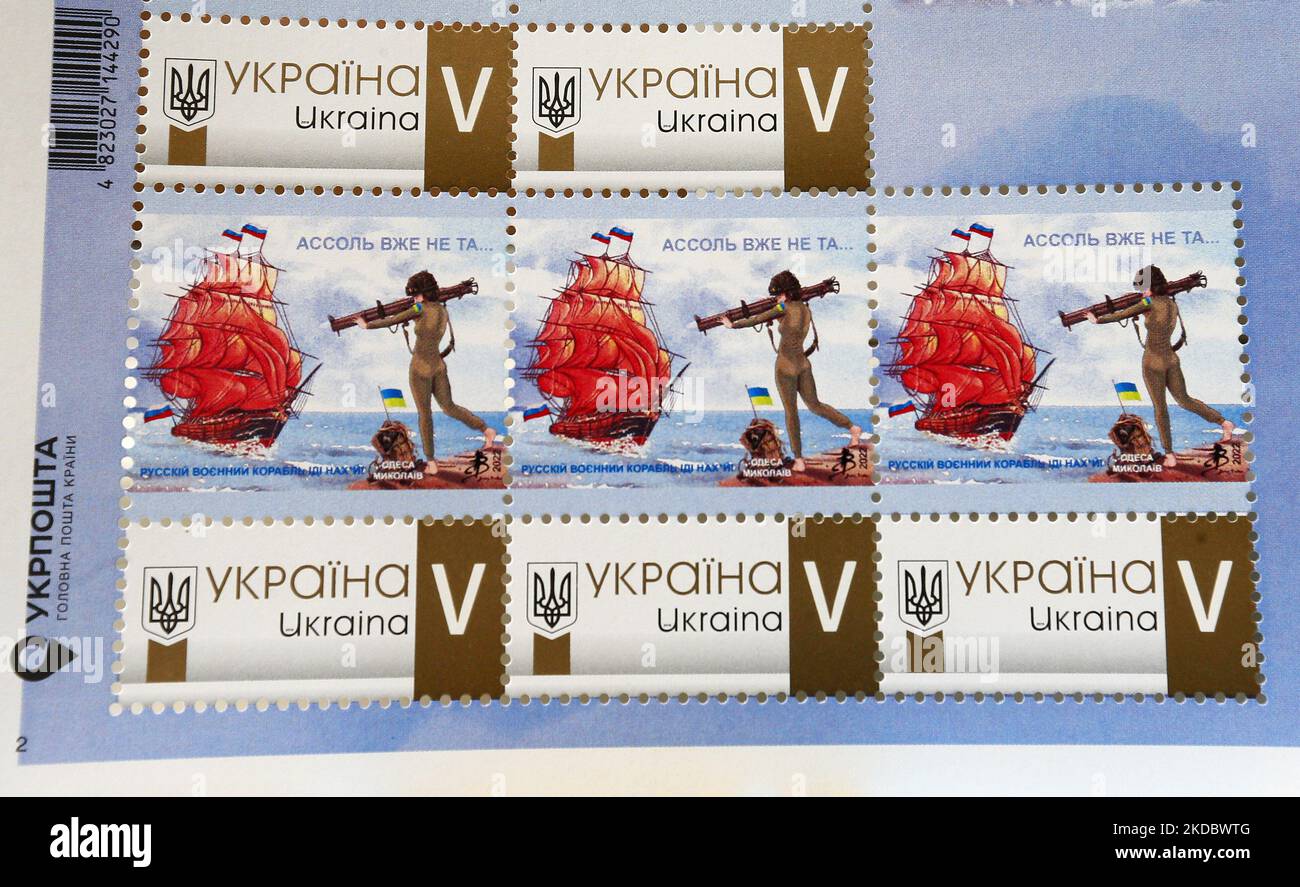 New set of commemorative postal service stamps dedicated to the ...
