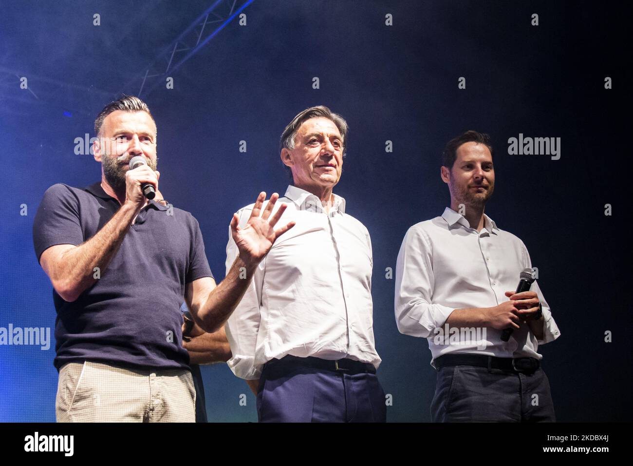 Opening night Padova Pride Village 2022, the Italian singer Arisa and ...