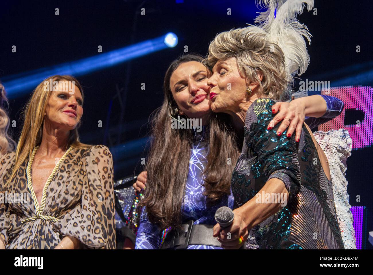 Opening night Padova Pride Village 2022, the Italian singer Arisa and ...