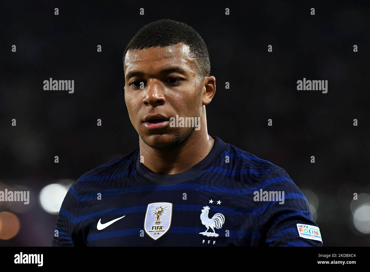 Portrait of Kylian Mbappe during the game Austria vs France, UEFA ...
