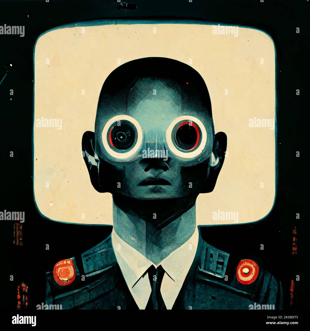 Scary soldier hi-res stock photography and images - Alamy