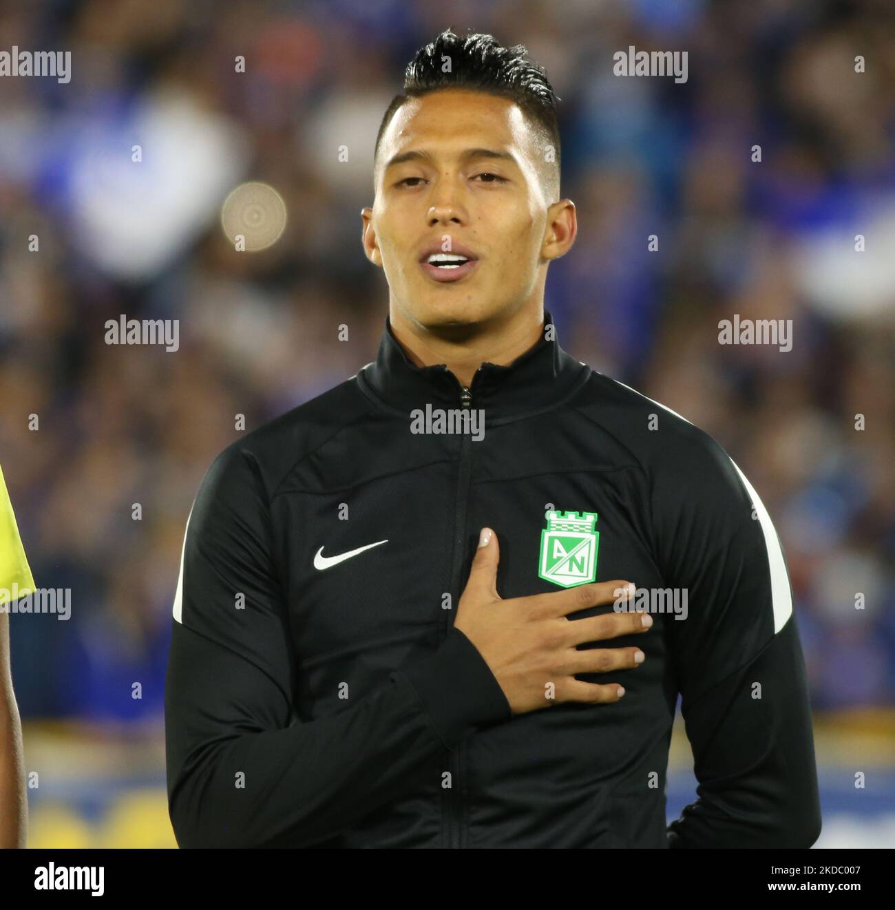 The player Sebastian Gomez of Atletico Nacional during the match ...