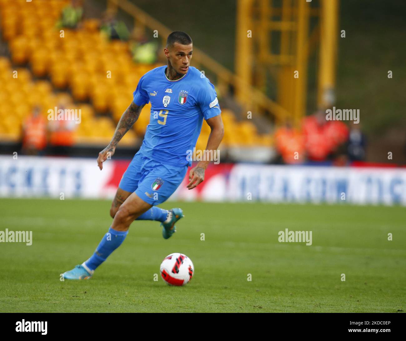 Leonardo Spinazzola of Italy during UEFA Nations League - Group A3 ...