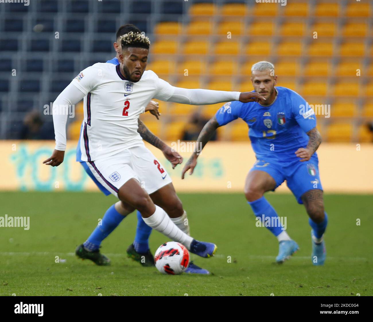Reece James (Chelsea)of England during UEFA Nations League - Group A3 ...