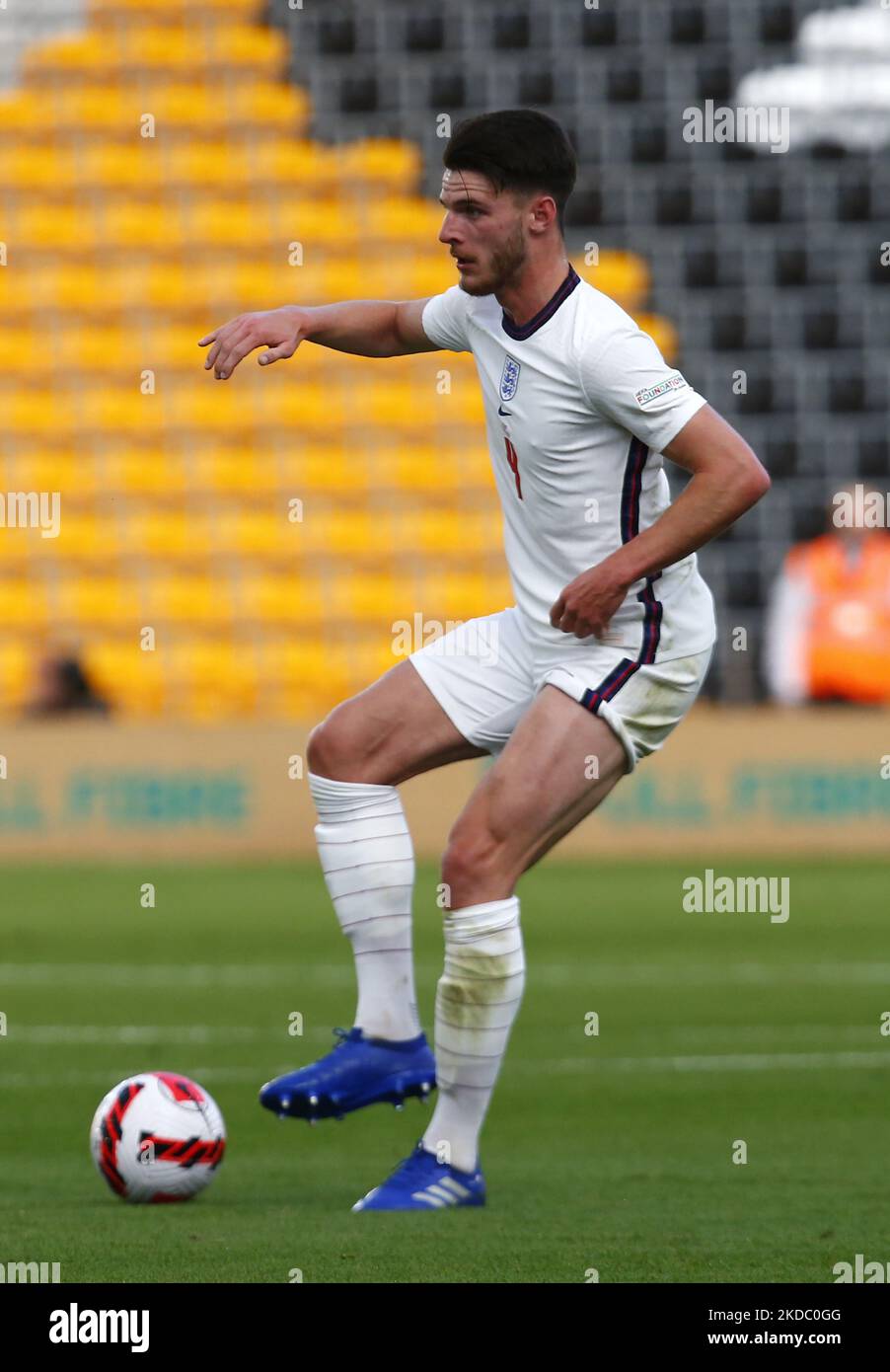 Declan Rice (West Ham) of England during UEFA Nations League - Group A3 ...