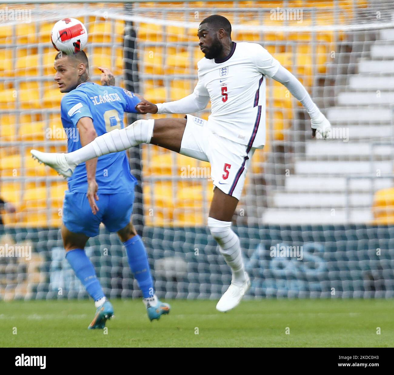 Fikayo Tomori (AC Milan) of England during UEFA Nations League - Group ...