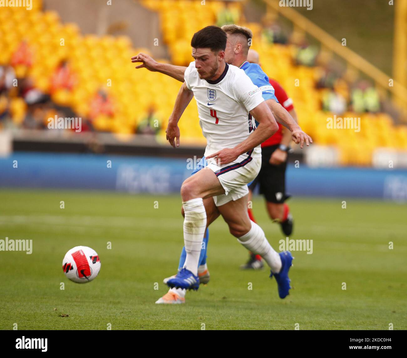 Declan Rice (West Ham) of England during UEFA Nations League - Group A3 ...