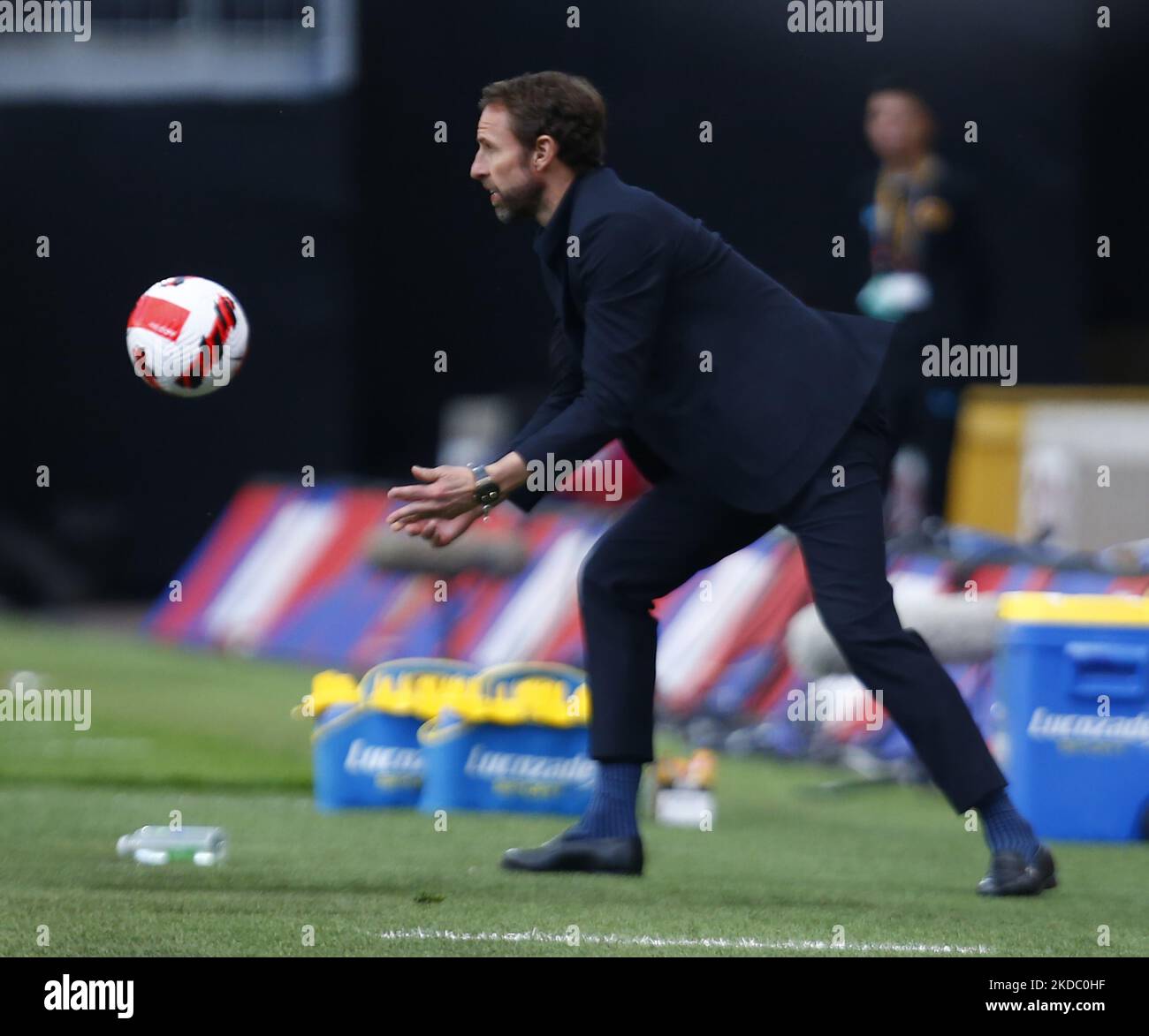 Gareth Southgate Head Coach of England during UEFA Nations League ...