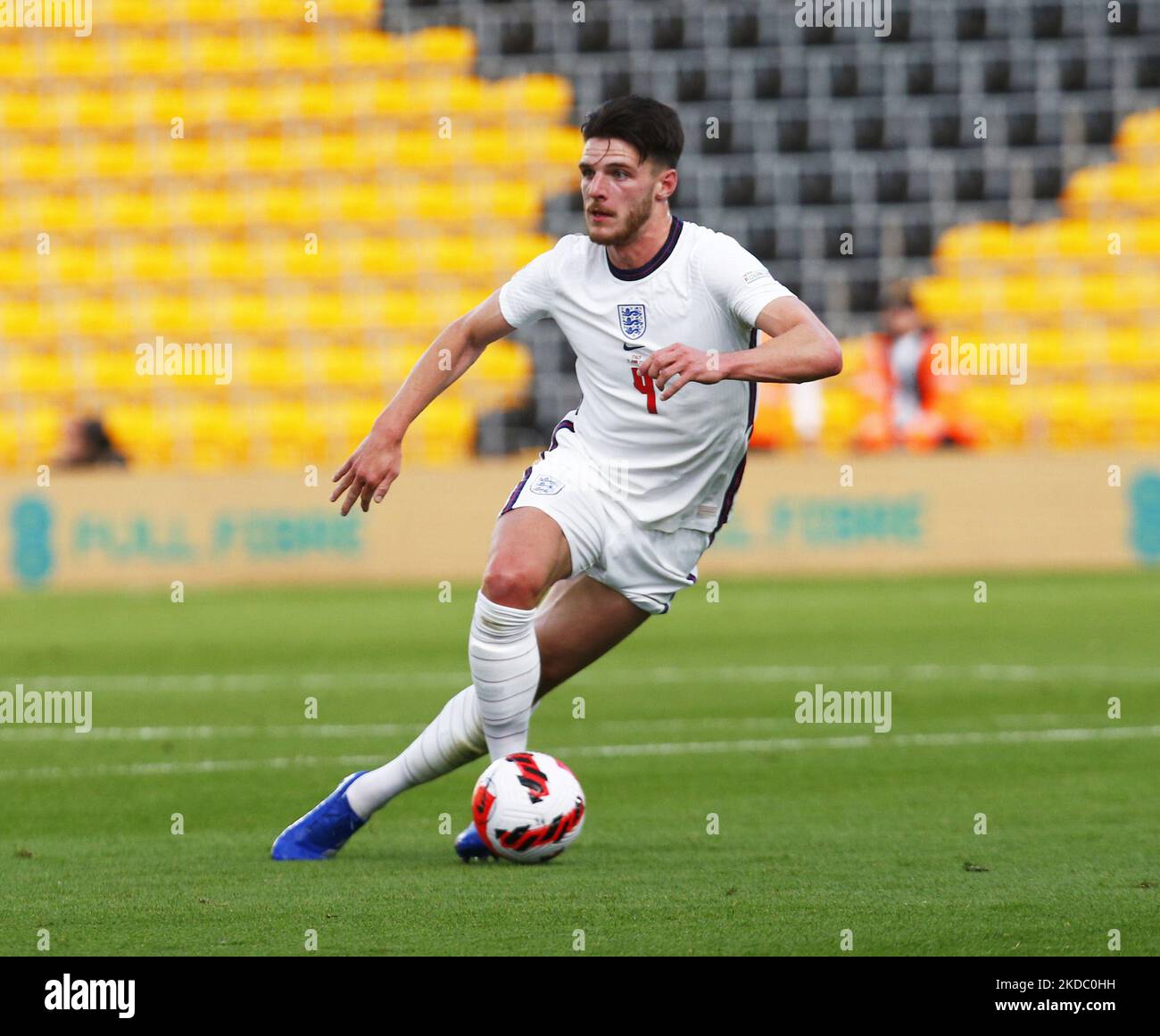 Declan Rice (West Ham) of England during UEFA Nations League - Group A3 ...