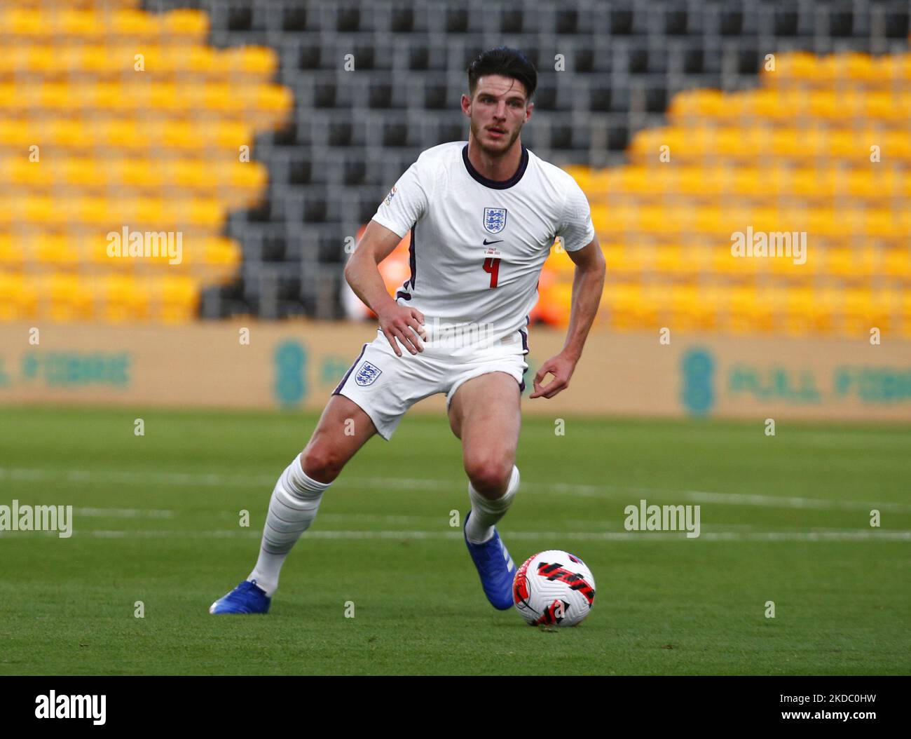 Declan Rice (West Ham) of England during UEFA Nations League - Group A3 ...