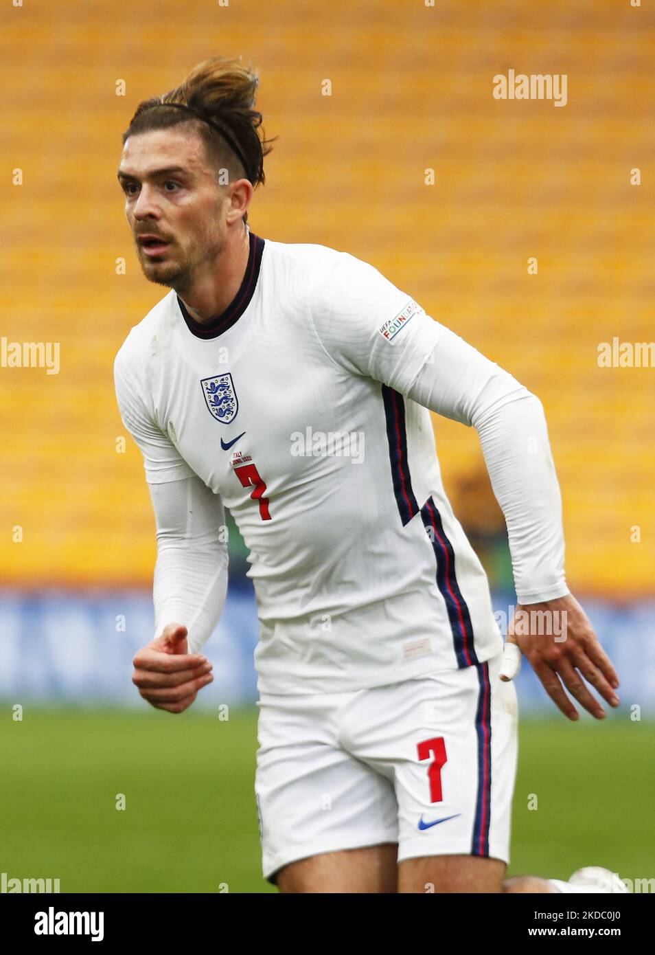 Jack Grealish (Man City) of England during UEFA Nations League - Group ...