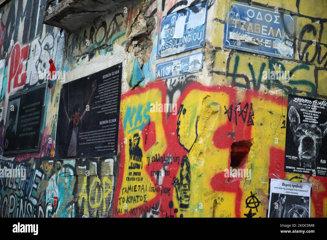 Alexis grigoropoulos memorial hi-res stock photography and images - Alamy