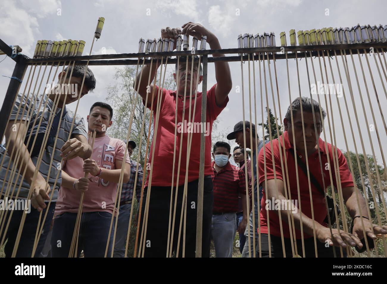 Pyrotechnics before use hi-res stock photography and images - Alamy