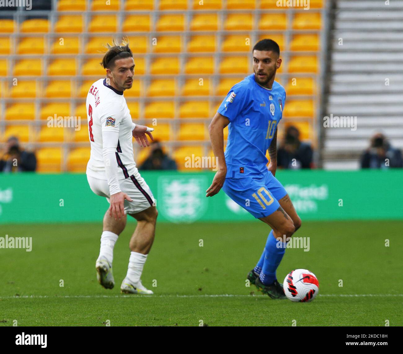 Lorenzo Pellegrini of Italy during UEFA Nations League - Group A3 ...