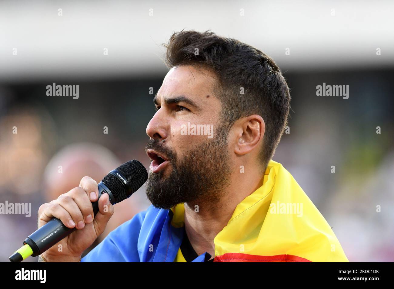Portrait of Adrian Mutu during Team Romania vs World Stars, Cluj-Napoca ...