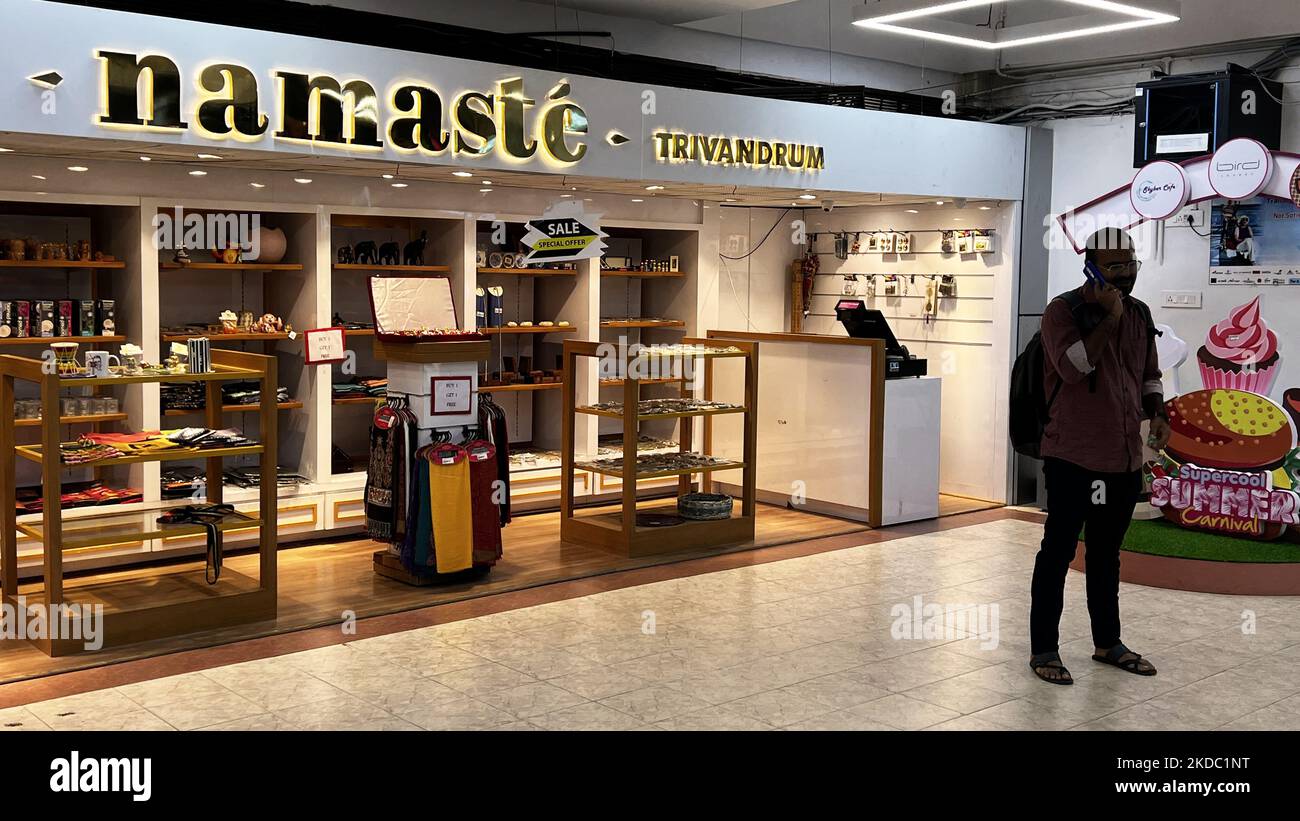 Souvenir shop inside Trivandrum Domestic Airport (Terminal 1) in ...